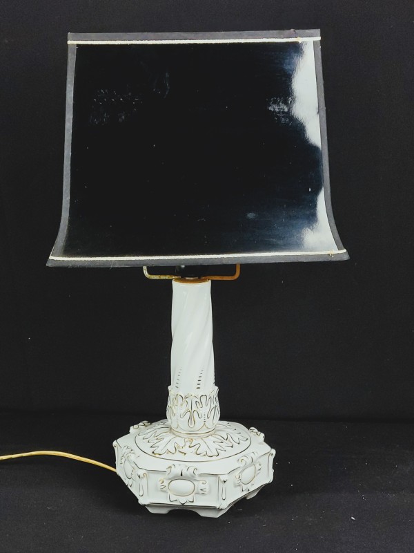 Antieke lamp in keramiek - Kringwinkel