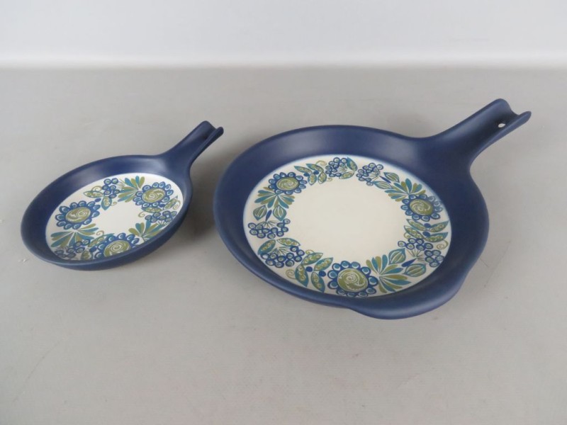 Vintage FIGGJO flameware pannetjes - Kringwinkel