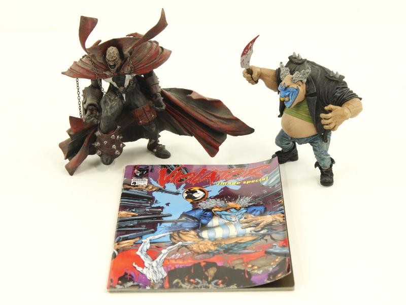 Violator Comic Image Special #4 met Violator en Hellspawn figuur ...