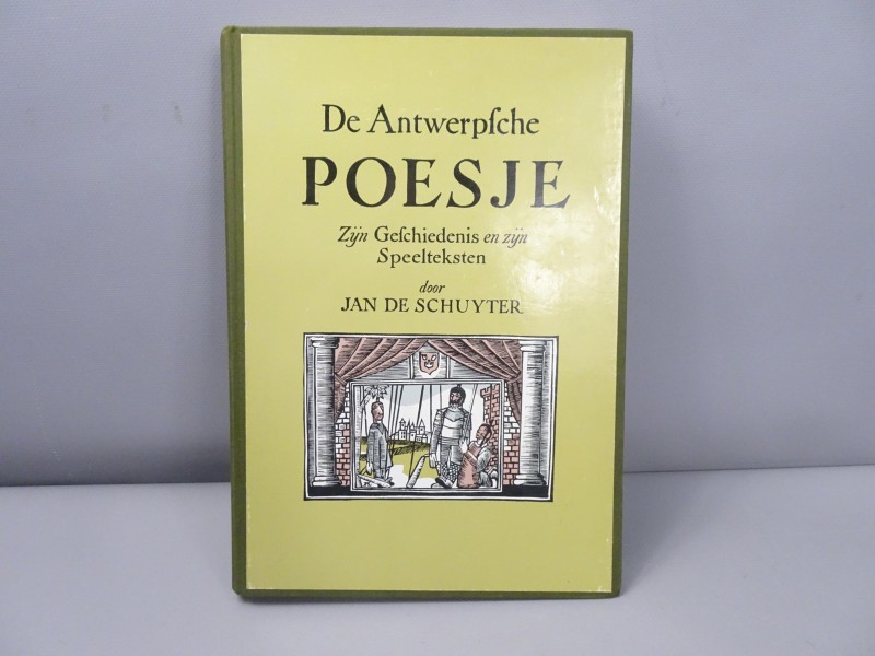 Hardcover boek "De Antwerpsche - Poesje zijn geschiedenis en zijn ...