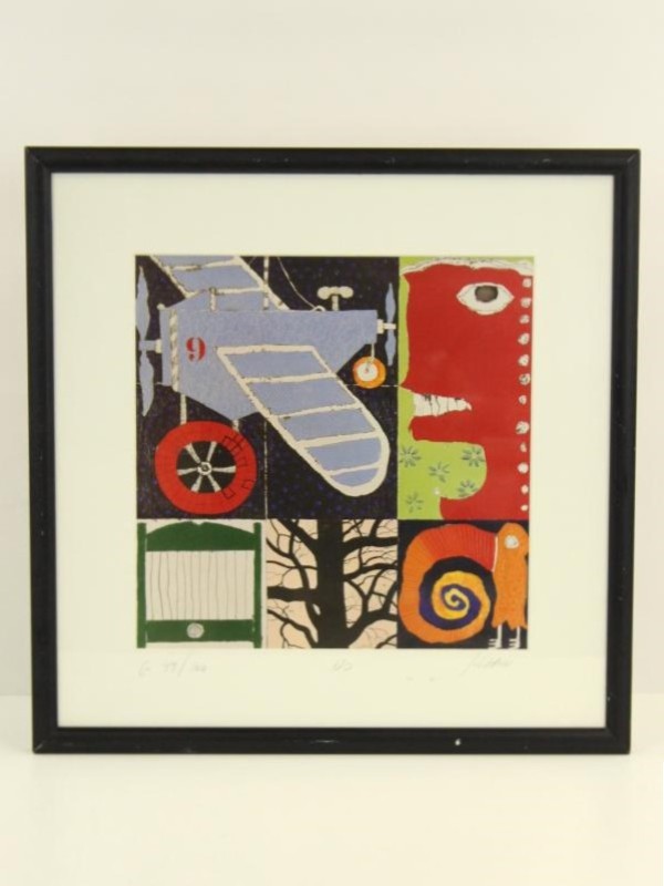 Grafiek 'No' Christian Silvain (°1950) - Kringwinkel