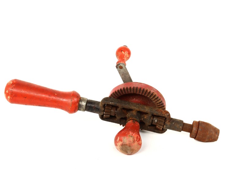 Ouderwetse handboor - Kringwinkel