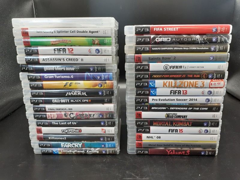 33 PlayStation 3 games - Kringwinkel