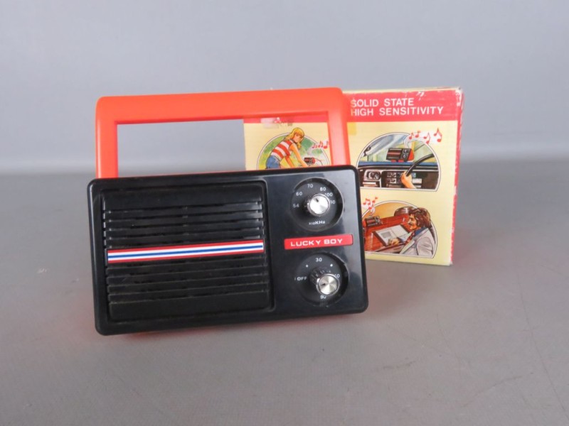 Lucky Boy draagbare AM-radio - Kringwinkel