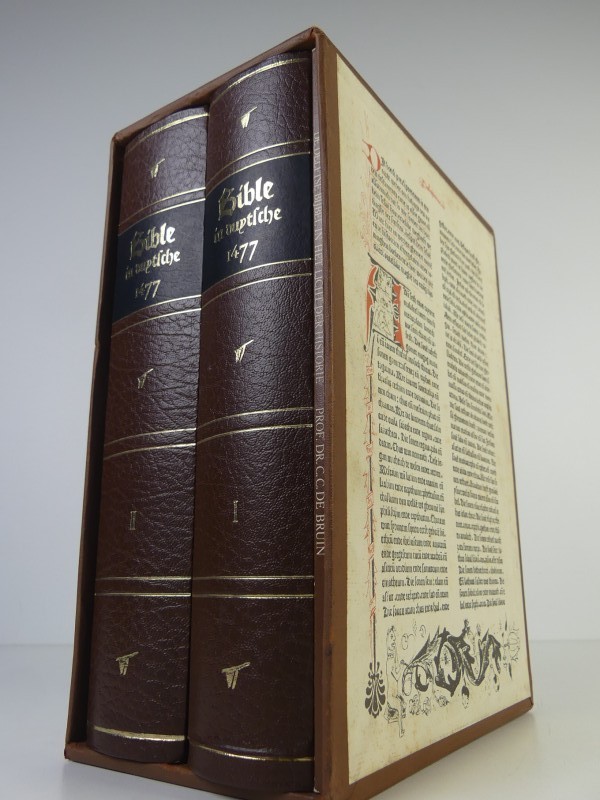 Drie Boeken: De Delftse Bijbel in schuifdoos - Kringwinkel