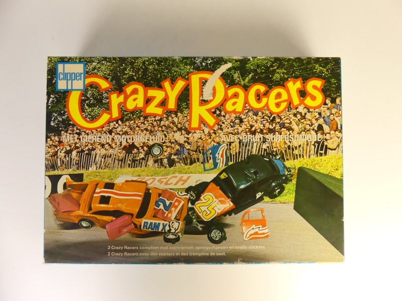 Vintage Crazy Racers in doos - Kringwinkel