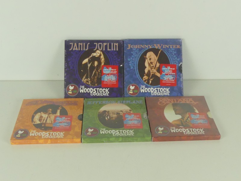 5 x Box Set CD – The Woodstock Experience. (OVP) - Kringwinkel