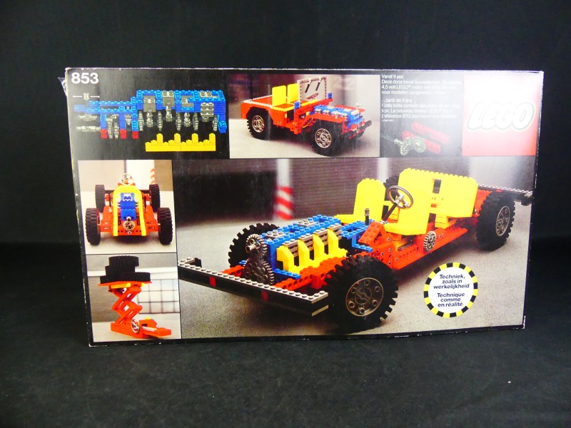 Vintage LEGO Car Chassis - 853 - Kringwinkel