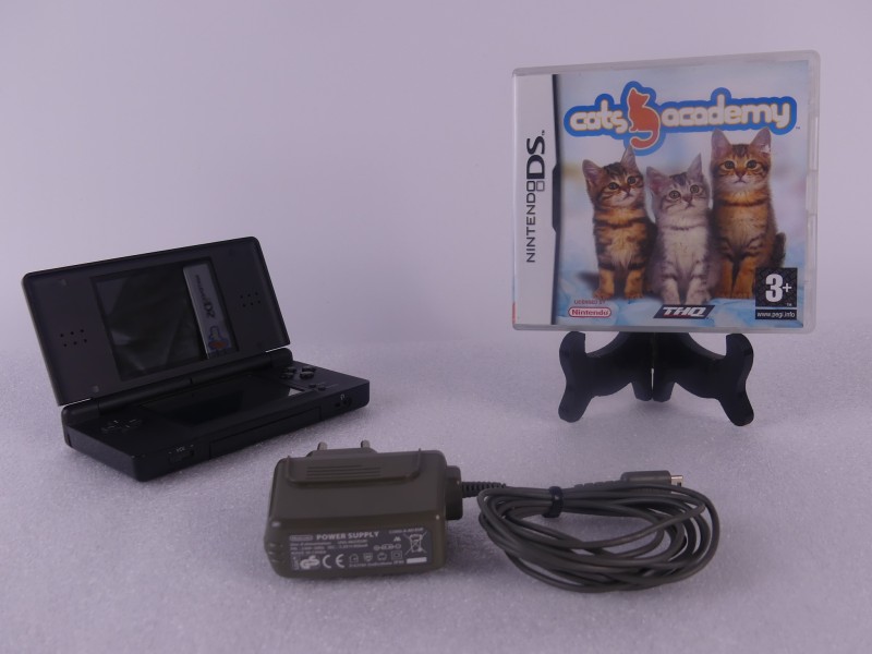 Nintendo DS Lite + Cats Academy spel - Kringwinkel