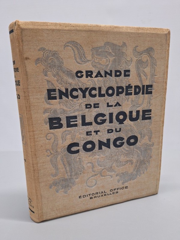 Boek: Grande encyclopédie de la Belgique et du Congo - tome 1 - Kringwinkel
