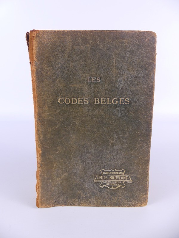 Boek: Les Codes Belges - Kringwinkel