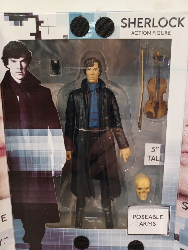 Sherlock Holmes Action Figure - Kringwinkel