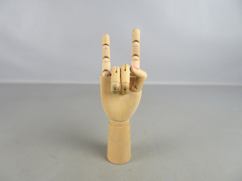 Beweegbaar handmodel - Kringwinkel