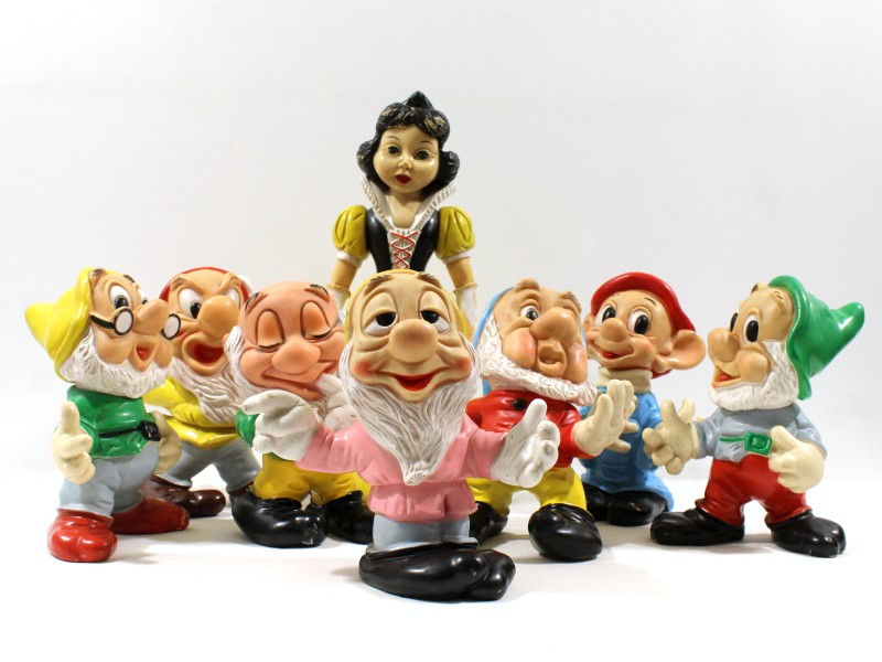 Sneeuwwitje & Zeven Dwergen Pieppoppen [1963] - Kringwinkel