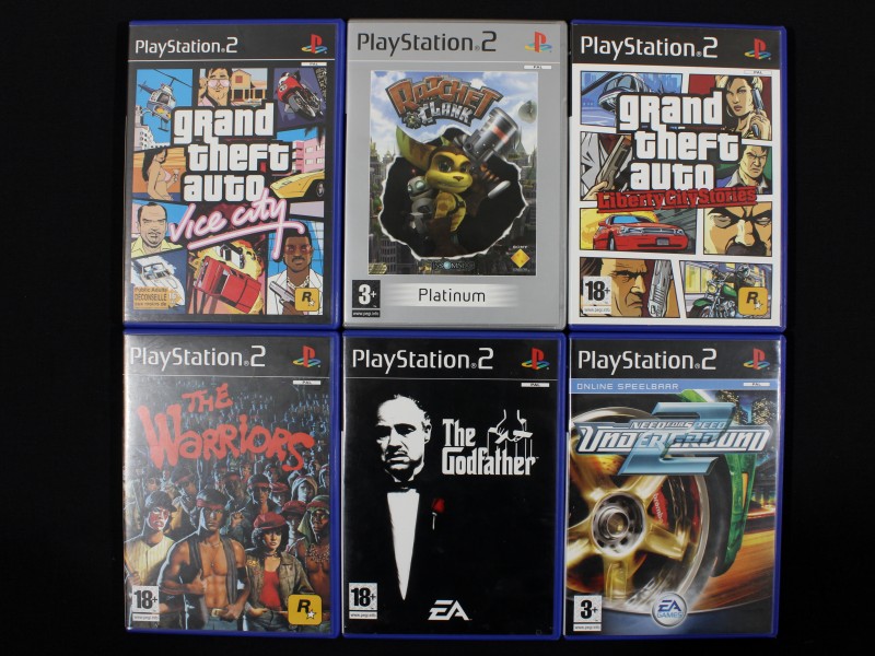 Lot PS2 Games [B] - Kringwinkel