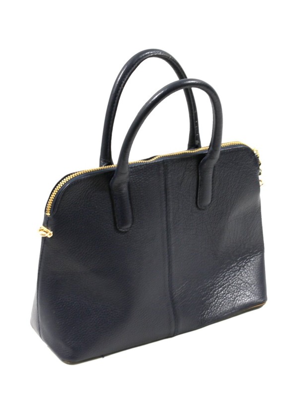 Italiaanse Lederen Handtas - Kringwinkel