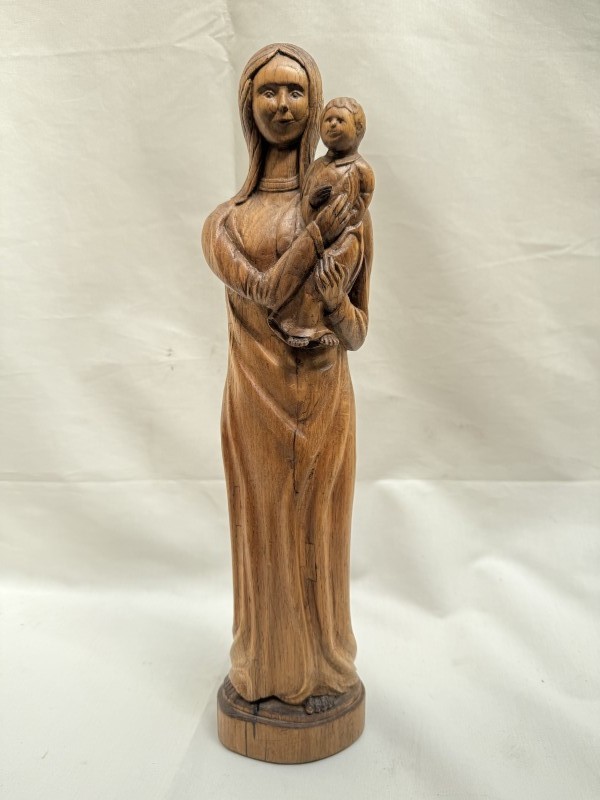 Beeld Maria met kindje Jezus - Kringwinkel