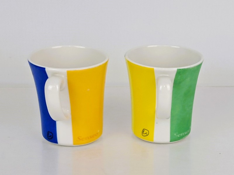 Set Senseo popart-mokken – Douwe Egberts, Nederland, ca. 2005 ...