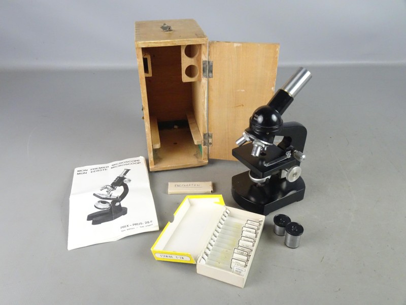 Vintage Dedeco microscoop - Kringwinkel