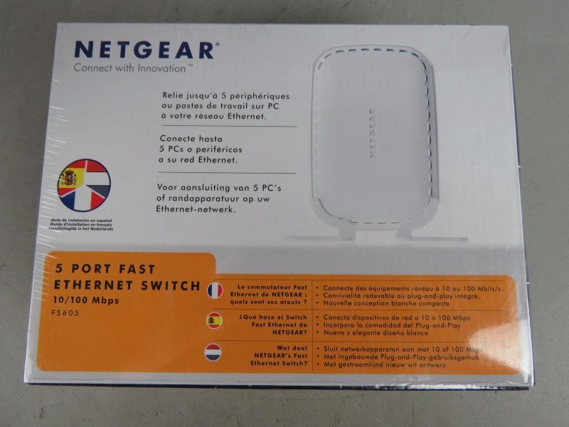 Netgear ethernet switch - Kringwinkel