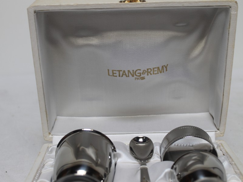 Zilveren set servies 'Letang & Remy' (Art. 2725) - Kringwinkel