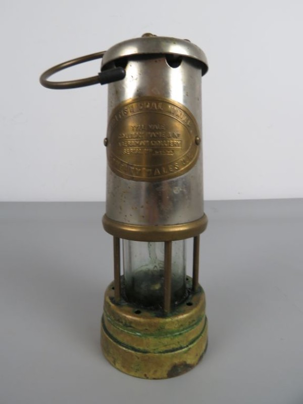 Historische Mijnlamp (Safety Lamp) - Kringwinkel