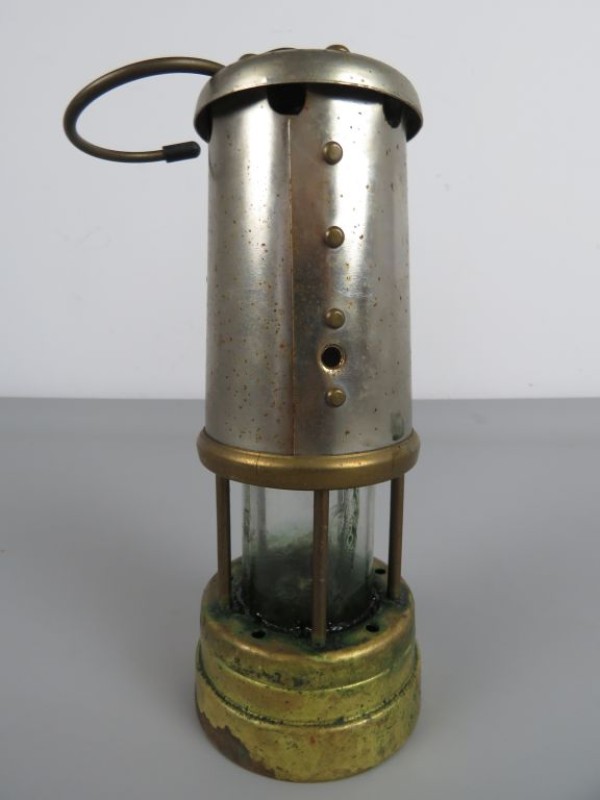 Historische Mijnlamp (Safety Lamp) - Kringwinkel