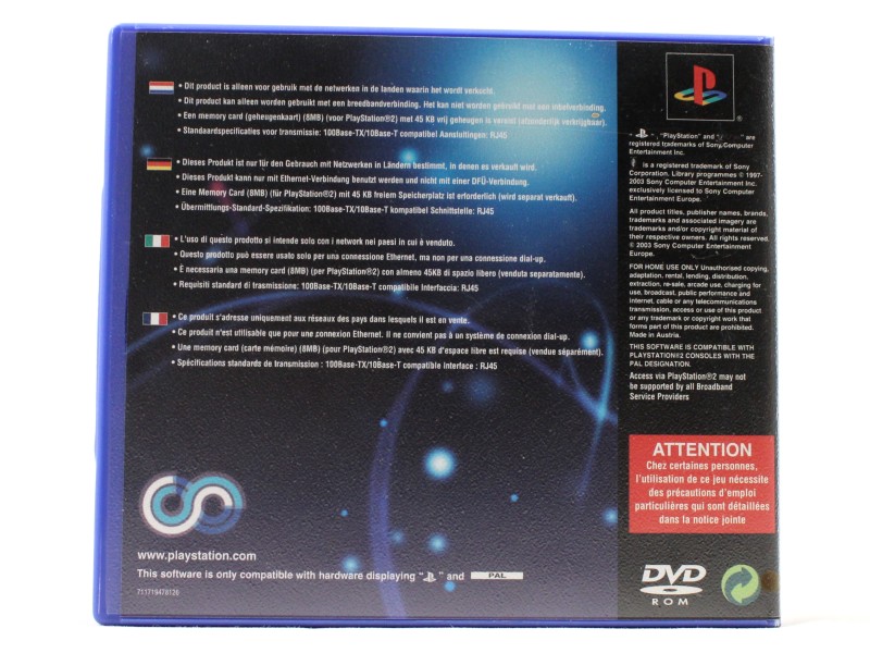 PS2 Network Access Disc - Kringwinkel