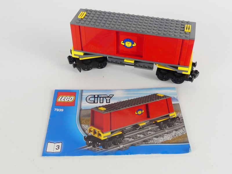 LEGO City 7939 Goederentrein set - Kringwinkel