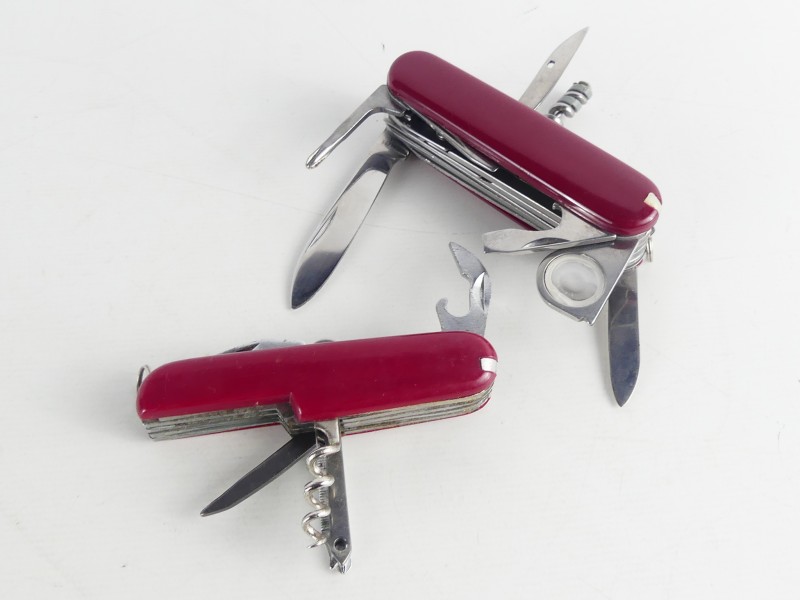 Set van 12 vintage zakmessen - Kringwinkel