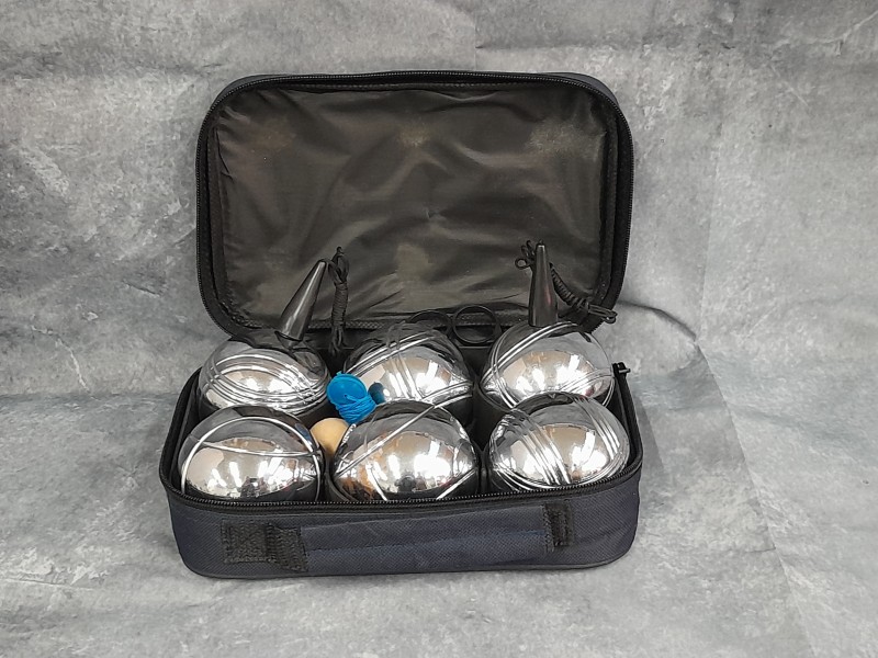 Complete Jeu de Boules / petanqueballen set - Kringwinkel