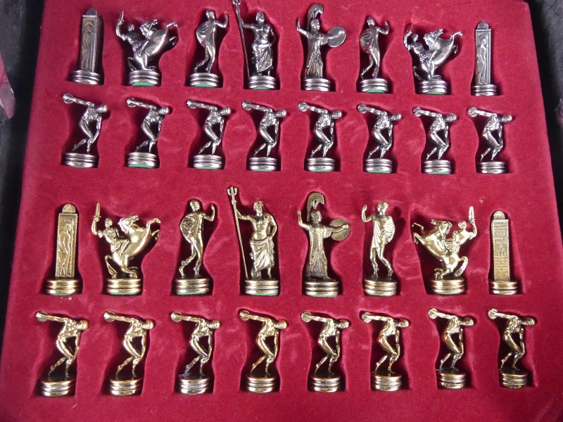 Schaakspel Griekse Mythologie - Kringwinkel