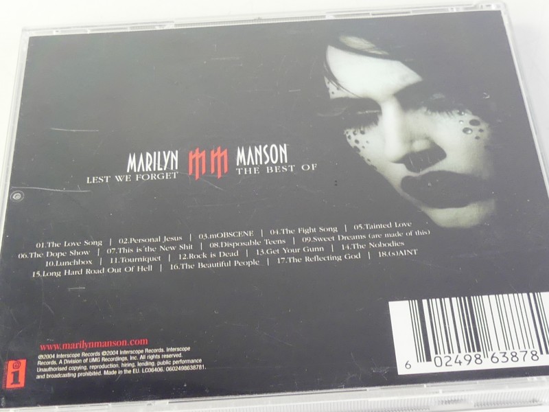 Marilyn Manson CD-albumset (7 albums) - Kringwinkel