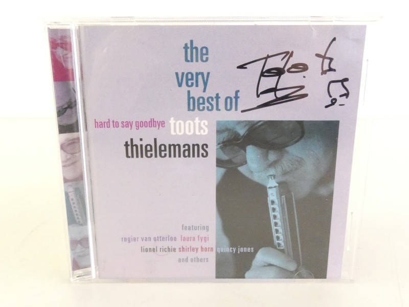 Hard To Say Goodbye - The Very Best of Toots Thielemans CD - gesigneerd ...