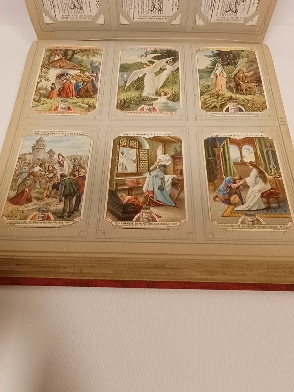 Set van 2 vintage Liebig Chromos verzalemalbums - Kringwinkel