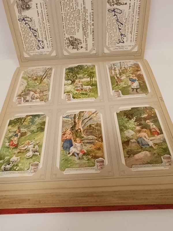 Set van 2 vintage Liebig Chromos verzalemalbums - Kringwinkel