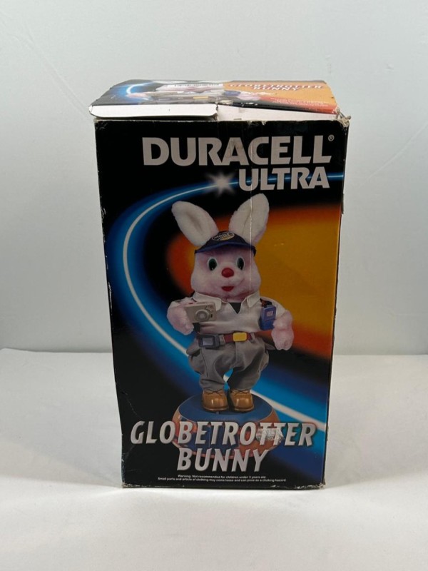 Vintage Duracell Ultra Globetrotter Bunny - Kringwinkel