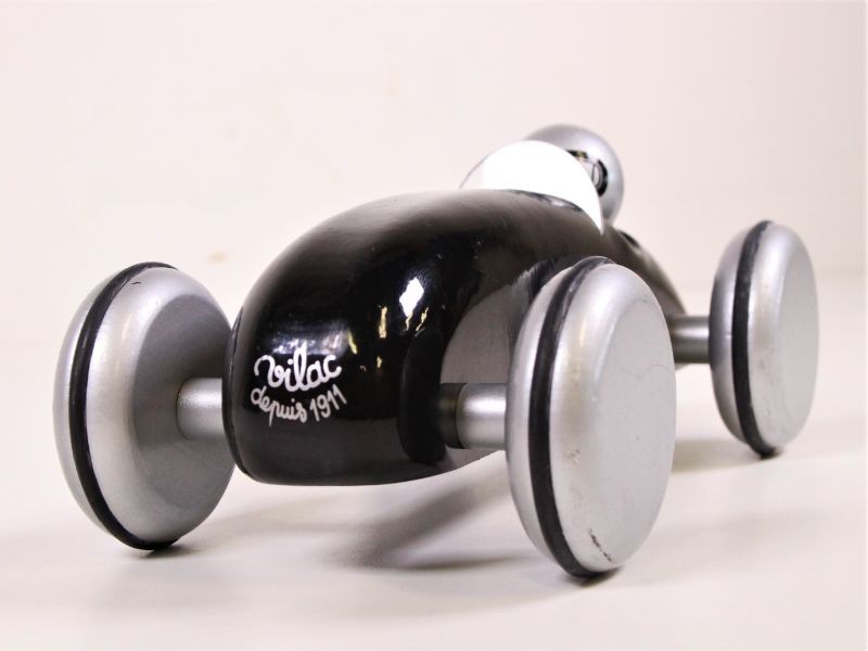 Vilac Houten Speelgoedauto Speedster XL Zwart - Kringwinkel