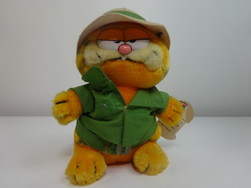 Garfield On Safari Knuffelbeer - Kringwinkel