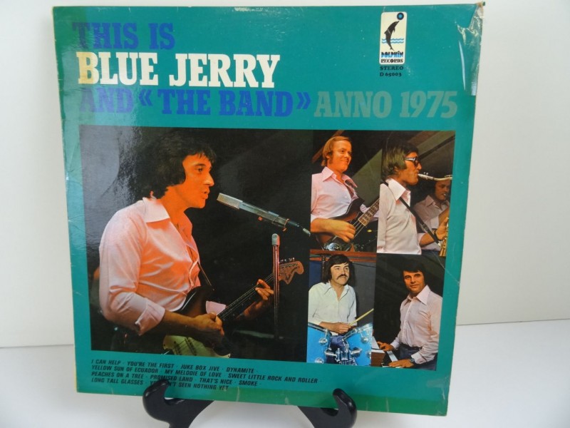Blue Jerry- this is blue jerry and "the band" LP-gesigneerd - Kringwinkel