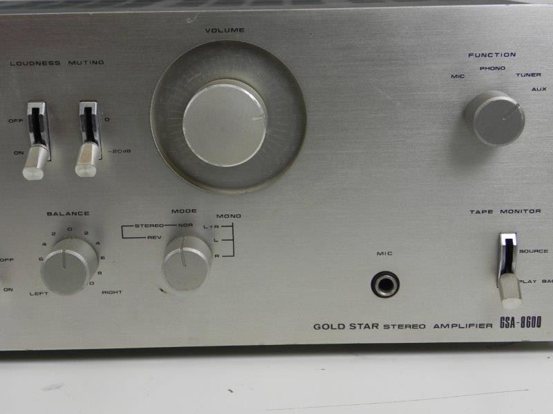 Versterker Gold Star GSA-8600 - Kringwinkel