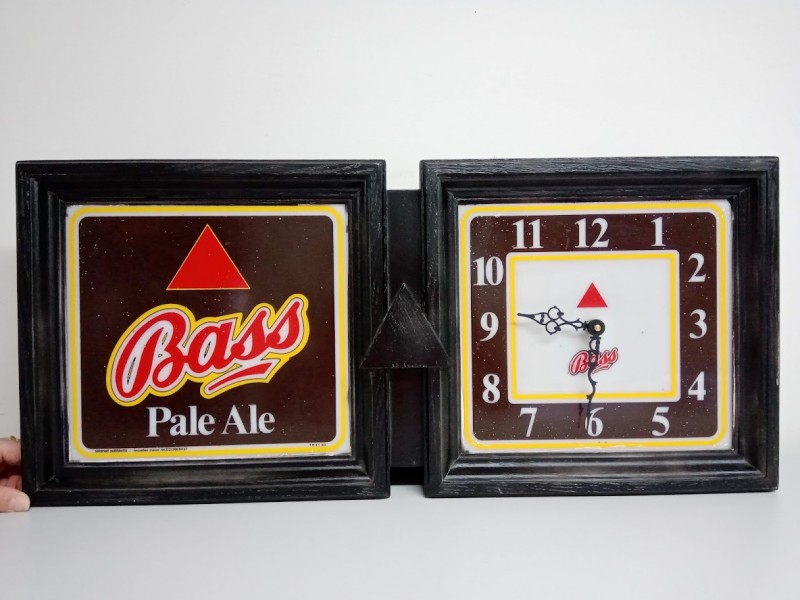 vintage zwarte horloge, Bass Pale Ale - Kringwinkel
